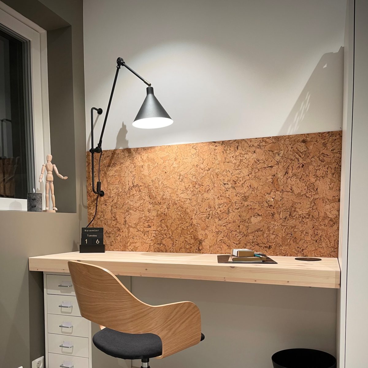 Inspirasjon til stue - WALL-IT har veggdekor i ulike trendy naturmaterial!