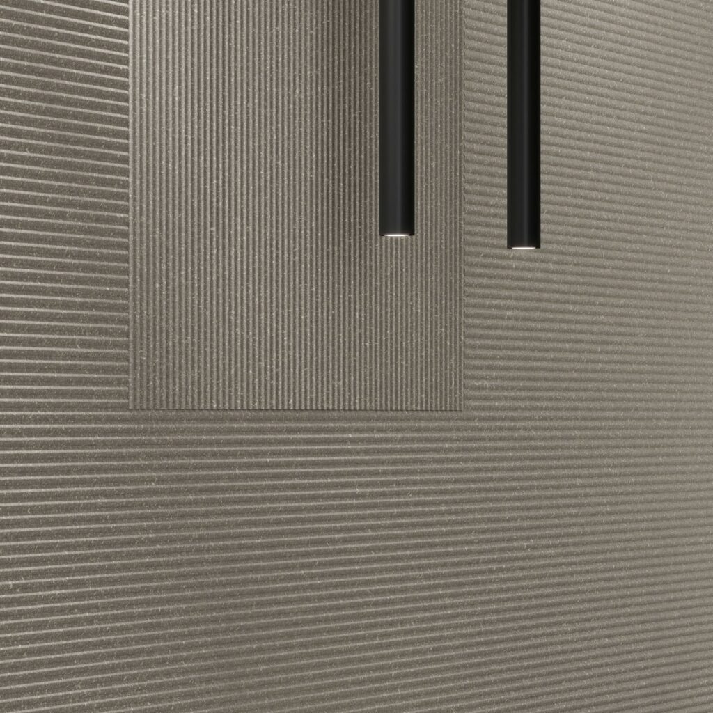 Kork fliser med nydelige taktile riller | Zen | WALL-IT